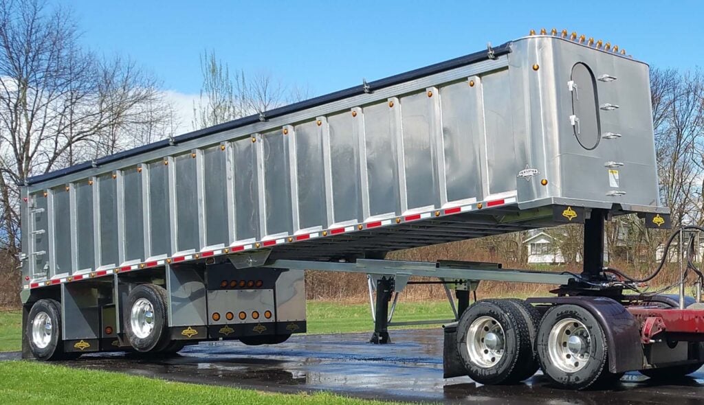 Frameless Dump Trailers