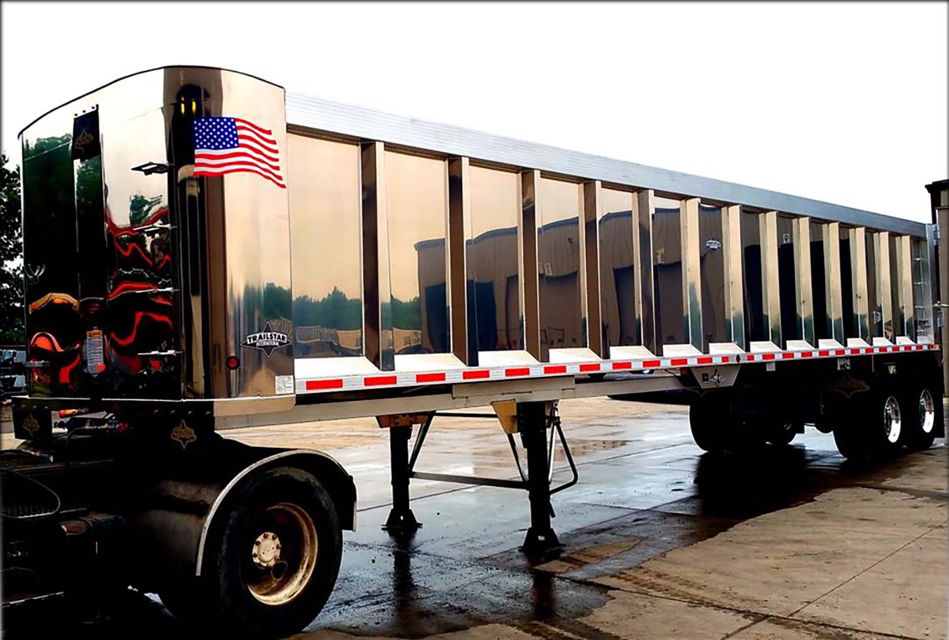 Frameless Dump Trailers